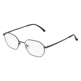 Fielmann BD 535 CL Brille Herren | Fassung: Vollrand, Quadratisch, Gun Dunkel