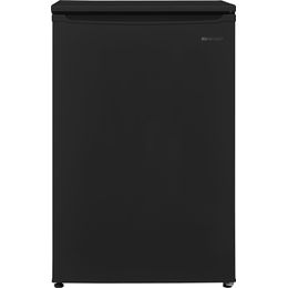Sharp Gefrierschrank "SJ-UD103T0", Energieeffizienz: D (A-G), silber (schwarz), B:54cm H:83,8cm T:61,5cm, Gefrierschränke