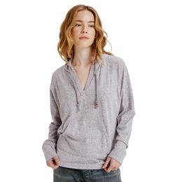 Kapuzensweatshirt Roxy "Destination Surf", Damen, Gr. L, nirvana, 55% Baumwolle, 45% Polyester, Sweatshirts
