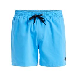 Boardshorts Quiksilver "Everyday Solid Volley 15"", Herren, Gr. L, azure blau, 100% Polyester, Hosen
