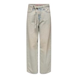 Only Jeans 'ONLVENICE-BLEECKER' Damen Gr&ouml;&szlig;e 31 hellbeige / hellblau