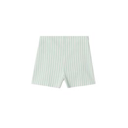 Mango Shorts 'Sorbet' Damen Gr&ouml;&szlig;e 38 pastellgr&uuml;n / wei&szlig;