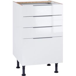 Optifit Unterschrank &raquo;Tara&laquo; mit Vollauszug und Soft-Close-Funktion, Breite 50 cm wei&szlig;