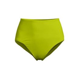 LANDS' END High Waist Bikinihose, leichtes Shaping, Damen,  Gr&uuml;n, Nylon-Mischung, by Lands' End
