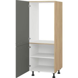 KOCHSTATION K&uuml;hlumbauschrank &raquo;"KS-Scafa" mit T&uuml;r f&uuml;r integrierten K&uuml;hlschrank 880mm&laquo; Breite/H&ouml;he: 60/150 cm, wahlweise T&uuml;ranschlag rechts oder links 