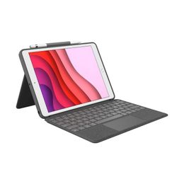 Logitech iPad-Tastatur »Combo Touch for iPad (7th and 8th generation) - CH - CENTRAL« () Grau Machen Sie sich fit und innovativ.