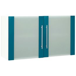 Wiho-K&uuml;chen wiho K&uuml;chen Glash&auml;ngeschrank &raquo;Flexi2&laquo; Breite 100 cm blau