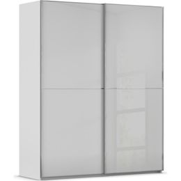 Rauch Schwebetürenschrank »Kleiderschrank Schrank Garderobe Schlafzimmerschrank SCALE-DUO« edle zweigeteilte Türen Glas-Front mit 3 Zierleisten...