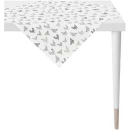 Apelt Tischdecke »6710« grau Obermaterial: 75% Polyester, 25% Baumwolle B/L: 100 cm x 100 cm