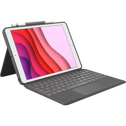 Logitech iPad-Tastatur »Combo Touch- UK - INTNL« () Grau Machen Sie sich fit und innovativ.