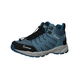 Kastinger Trekkingschuh »Wanderschuhe Lederimitat/Textil« Blau 39 39 Verschluss: Schnürung