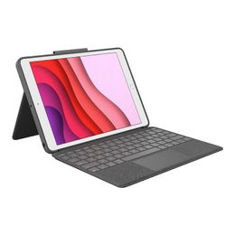 Logitech iPad-Tastatur »Combo Touch for iPad (7th, 8th, and 9th generation) - ESP - MEDITER« () Grau Machen Sie sich fit und innovativ.