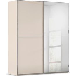 Rauch Schwebet&uuml;renschrank &raquo;Kleiderschrank Schrank Garderobe Schlafzimmerschrank SCALE-DUO&laquo; edle zweigeteilte T&uuml;ren Spiegel/Glas-Mix 3 Zierleisten MADE
