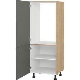 KOCHSTATION K&uuml;hlumbauschrank &raquo;"KS-Scafa" mit T&uuml;r f&uuml;r integrierten K&uuml;hlschrank 880mm&laquo; Breite/H&ouml;he: 60/150 cm, wahlweise T&uuml;ranschlag rechts oder links 