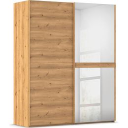 Rauch Schwebet&uuml;renschrank &raquo;Kleiderschrank Schrank Garderobe Schlafzimmerschrank SCALE-LINE&laquo; edle Optik mit Bauchbinde in Korpusfarbe mit Spiegel MADE 