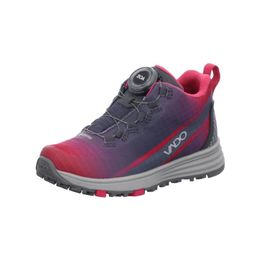 Vado Sneaker »Sneaker Lederimitat/Textil« Fuchsia 30 30 Verschluss: Schnürung