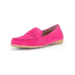 Gabor Slipper »Slipper Veloursleder« Pink 38 38 Verschluss: Schlupfschuh