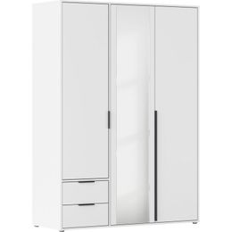 Rauch Drehtürenschrank »Kleiderschrank Schrank Garderobe Wäscheschrank NAGATA mit Spiegel« in 3 verschiedenen Ausstattungen BASIC/CLASSIC/PREMIUM,...