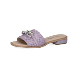 Caprice Pantolette &raquo;Pantoletten Leder&laquo; Lavender 38 38 Verschluss: Schlupfschuh
