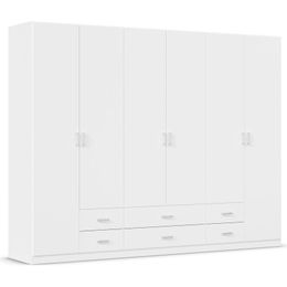 Rauch Dreht&uuml;renschrank &raquo;Kleiderschrank Schrank Garderobe W&auml;scheschrank GAMMA in 3 Breiten&laquo; mit 6 Schubladen, in schlichtem Design TOPSELLER MADE IN 
