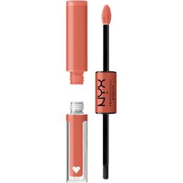 NYX Lippenstift »Professional Makeup Shine Loud High Pigment Lip Shine« mit natürlichen Inhaltstoffen SHLP07 Global Citizen Lippenpflege von NYX
