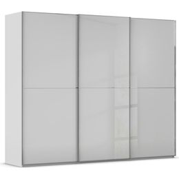 Rauch Schwebet&uuml;renschrank &raquo;Kleiderschrank Schrank Garderobe Schlafzimmerschrank SCALE-DUO&laquo; edle zweigeteilte T&uuml;ren Glas-Front mit 3 Zierleisten MADE 