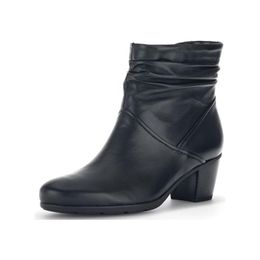 Gabor Stiefelette »Stiefelette Nappaleder« Schwarz 40 40 Verschluss: Reißverschluss