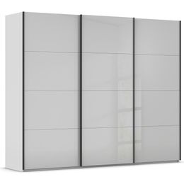Rauch Schwebet&uuml;renschrank &raquo;Kleiderschrank Schrank Garderobe Schlafzimmerschrank SCALE-FYRA&laquo; edle viergeteilte T&uuml;ren mit Glas-Front viele Farben MADE 