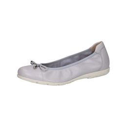 Caprice Ballerina »Ballerinas Leder« Hellblau 39 39 Verschluss: Schlupfschuh