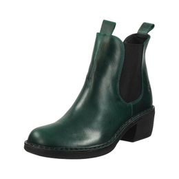 Fly London Stiefelette »Stiefelette Leder« Grün 37 37 Verschluss: Schlupfschuh