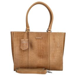 Burkely Henkeltasche »Taschen Leder« Beige