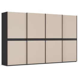 Rauch Schwebet&uuml;renschrank &raquo;Kleiderschrank Schrank Garderobe Schlafzimmerschrank SCALE-LINE&laquo; edle Optik mit Bauchbinde in Korpusfarbe mit Glasfront 