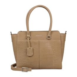 Burkely Henkeltasche »Taschen Leder« Beige