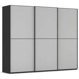 Rauch Schwebetürenschrank »Kleiderschrank Schrank Garderobe Schlafzimmerschrank SCALE-DUO« edle zweigeteilte Türen Glas-Front mit 3 Zierleisten...