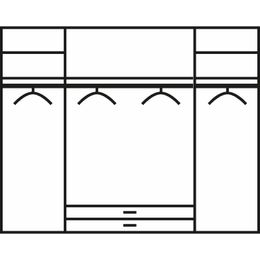 Rauch Kleiderschrank &raquo;Essensa&laquo; wei&szlig; Holzwerkstoff