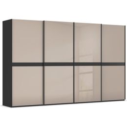 Rauch Schwebet&uuml;renschrank &raquo;Kleiderschrank Schrank Garderobe Schlafzimmerschrank SCALE-LINE&laquo; edle Optik mit Bauchbinde in Korpusfarbe mit Glasfront 