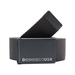 DC Shoes Synthetikgürtel »Web« Pewter Einheitsgröße Einheitsgröße Stoff: Polyester-Gurtband