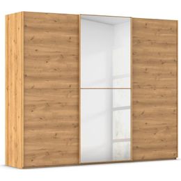 Rauch Schwebet&uuml;renschrank &raquo;Kleiderschrank Schrank Garderobe Schlafzimmerschrank SCALE-DUO&laquo; edle zweigeteilte T&uuml;ren, Spiegel und 3 Zierleisten MADE IN 