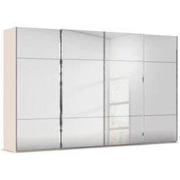 Rauch Schwebetürenschrank »Kleiderschrank Schrank Garderobe Schlafzimmerschrank SCALE-TRIO« edle dreigeteilte Front mit 2 Zierleisten Spiegelfront...