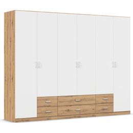 Rauch Dreht&uuml;renschrank &raquo;Kleiderschrank Schrank Garderobe W&auml;scheschrank GAMMA in 3 Breiten&laquo; mit 6 Schubladen, in schlichtem Design TOPSELLER MADE IN 