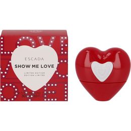 Escada Eau de Parfum »Show Me Love« mit blumiger Note rot Damenduft von Escada