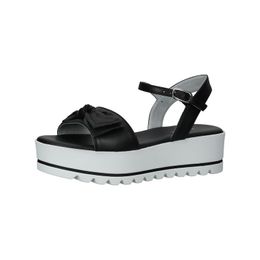 Nero Giardini Riemchensandale »Sandalen Leder« Schwarz 38 38 Verschluss: Schließe