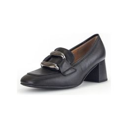 Gabor Pumps &raquo;Pumps Nappaleder&laquo; Schwarz/Silber 39 39 Verschluss: Schlupfschuh