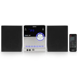 Lenco Microanlage »MC-150 Micro Stereoanlage mit DAB+, FM, CD, BT, USB« (Bluetooth Digitalradio (DAB+) 10 W) Schwarz Verwenden Sie einen USB-Stick...