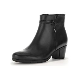 Gabor Stiefelette »Stiefelette Glattleder« Schwarz 42 42 Verschluss: Reißverschluss