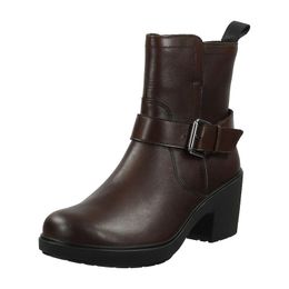 Ecco Stiefelette »Stiefelette Leder« Braun 38 38 Verschluss: Reißverschluss