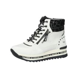 Mustang Shoes Schnürstiefelette »Stiefelette Lederimitat« Ice 39 39 Verschluss: Schnürung