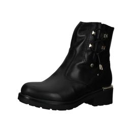 Nero Giardini Stiefelette »Stiefelette Leder« Schwarz/Gold 35 35 Verschluss: Reißverschluss