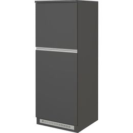 KOCHSTATION K&uuml;hlumbauschrank &raquo;KS-Sole&laquo; Breite 60 cm, Nischenma&szlig; 56,8/53/90 cm schwarz Holzwerkstoff