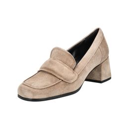 Högl HÖGL Pumps »Pumps Veloursleder« Taupe 38 38 Verschluss: Schlupfschuh